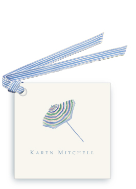 personalized illustrated gift tags for adults by Laurie Rohrbach for Lobird