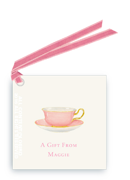 personalized illustrated gift tags for adults by Laurie Rohrbach for Lobird